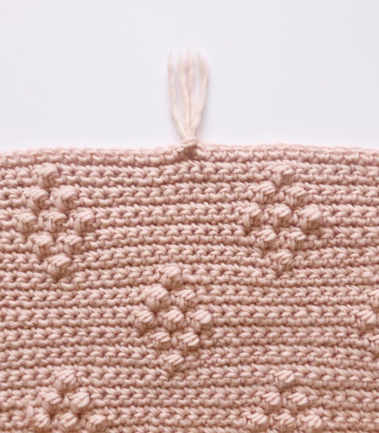 Crochet Boho Berry Stitch Blanket - Daisy Farm Crafts