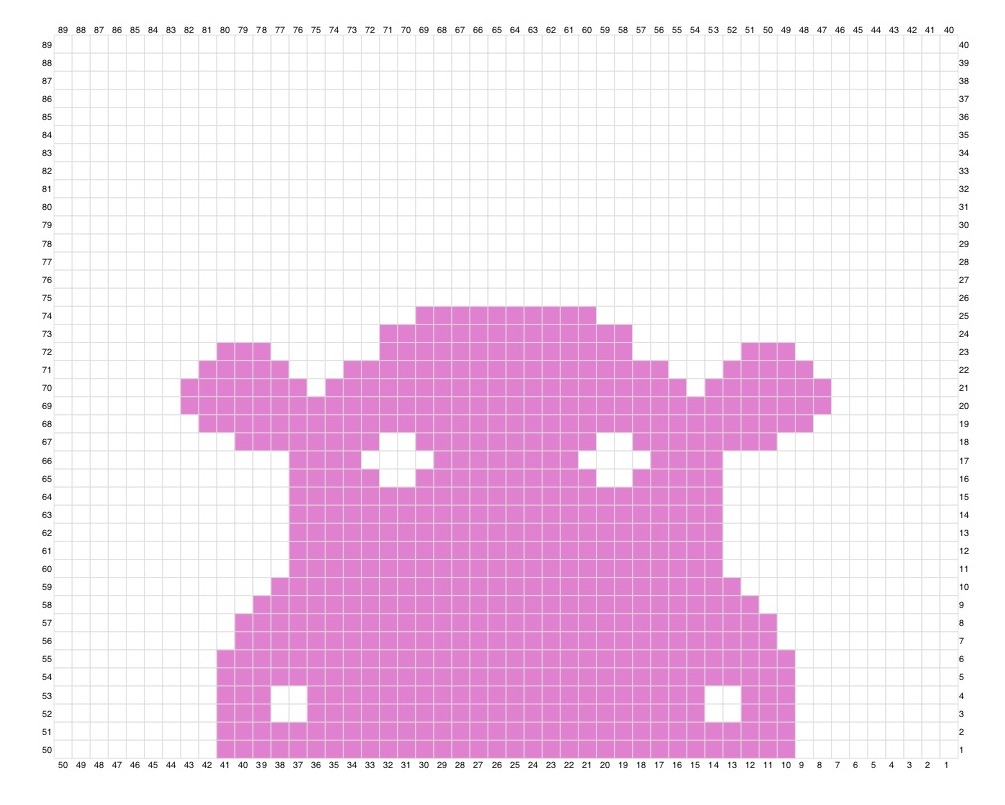 Holly the Hippo Crochet Blanket - Daisy Farm Crafts