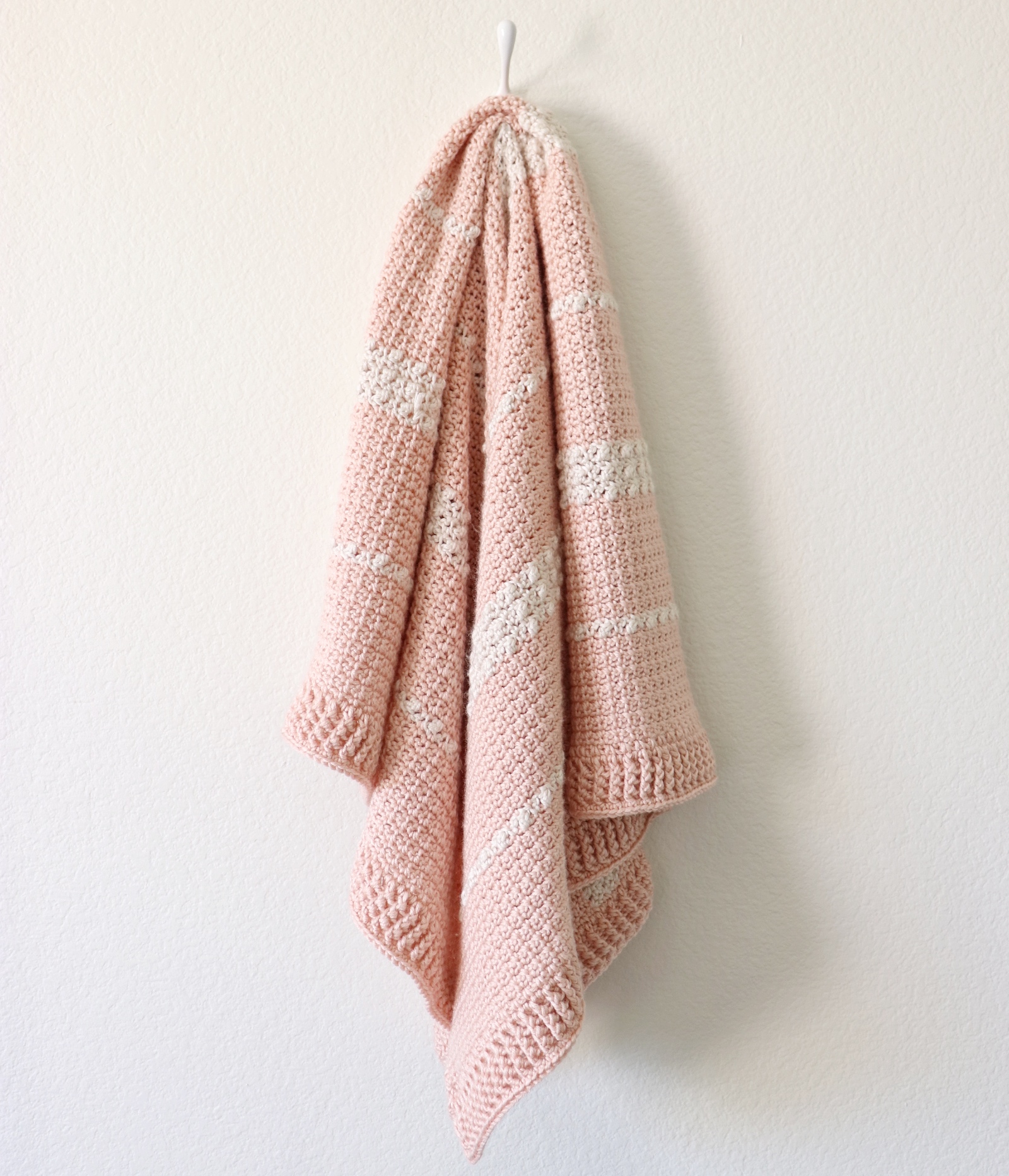 Crochet Berry and Mesh Baby Blanket - Daisy Farm Crafts