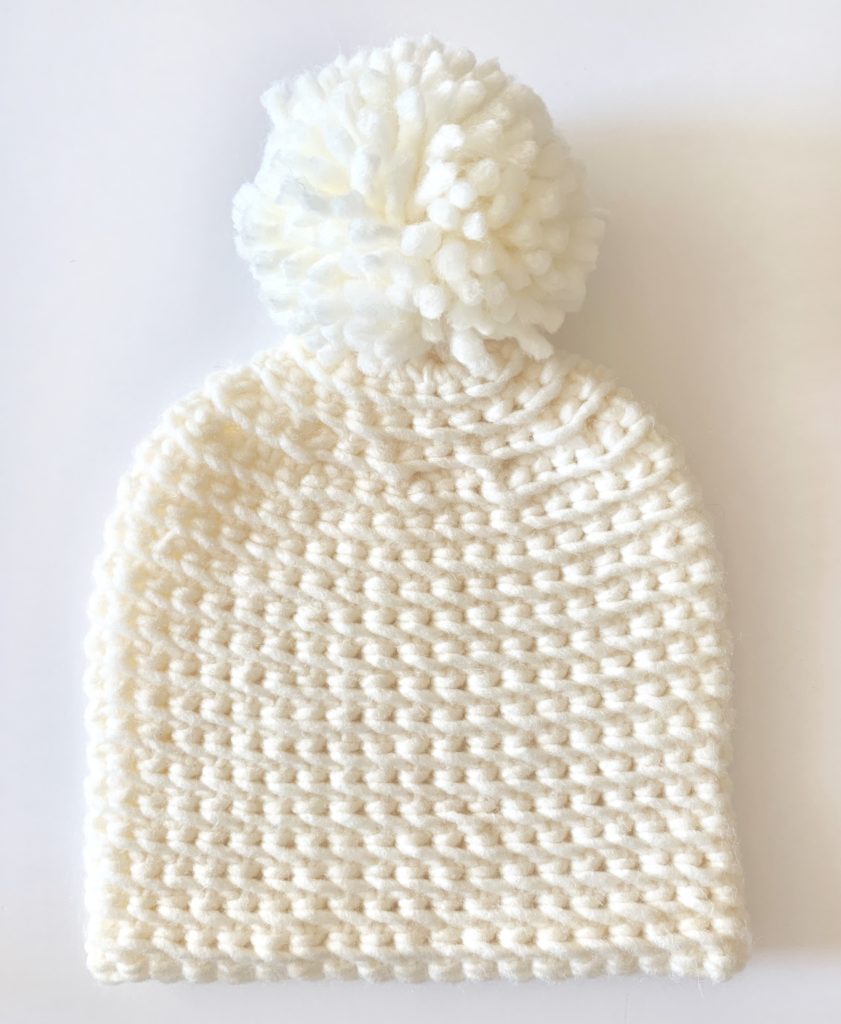 Spiral Front Loop Single Crochet Hat - Daisy Farm Crafts