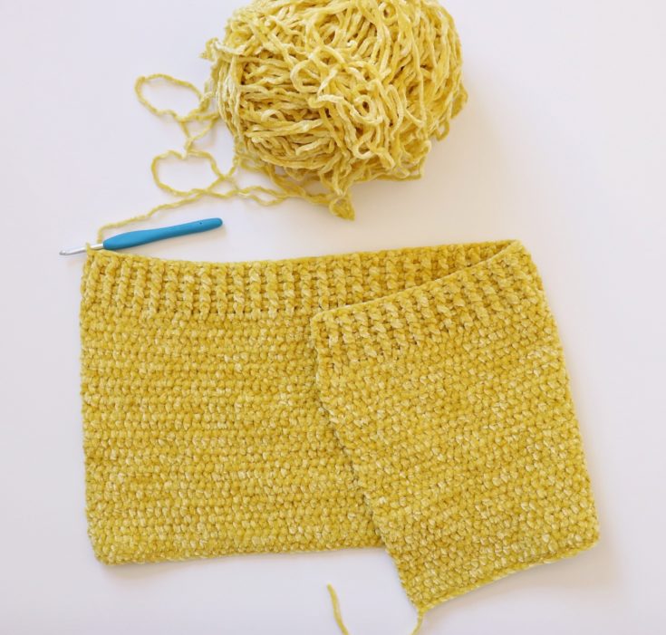 Crochet Velvet Winter Hat - Daisy Farm Crafts