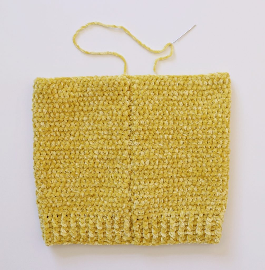 Crochet Velvet Winter Hat - Daisy Farm Crafts