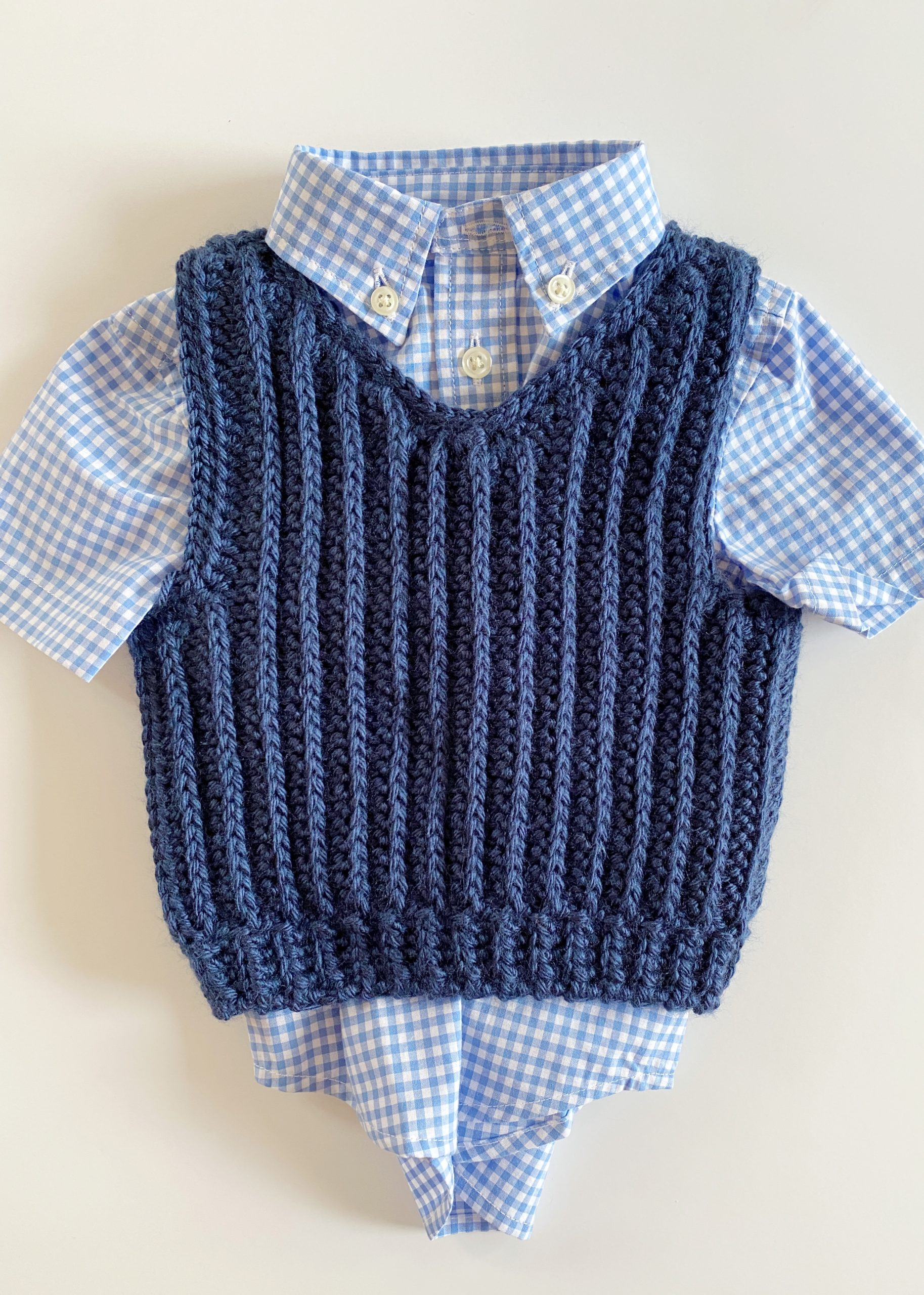 Baby Jack Easter Vest | Daisy Farm Crafts