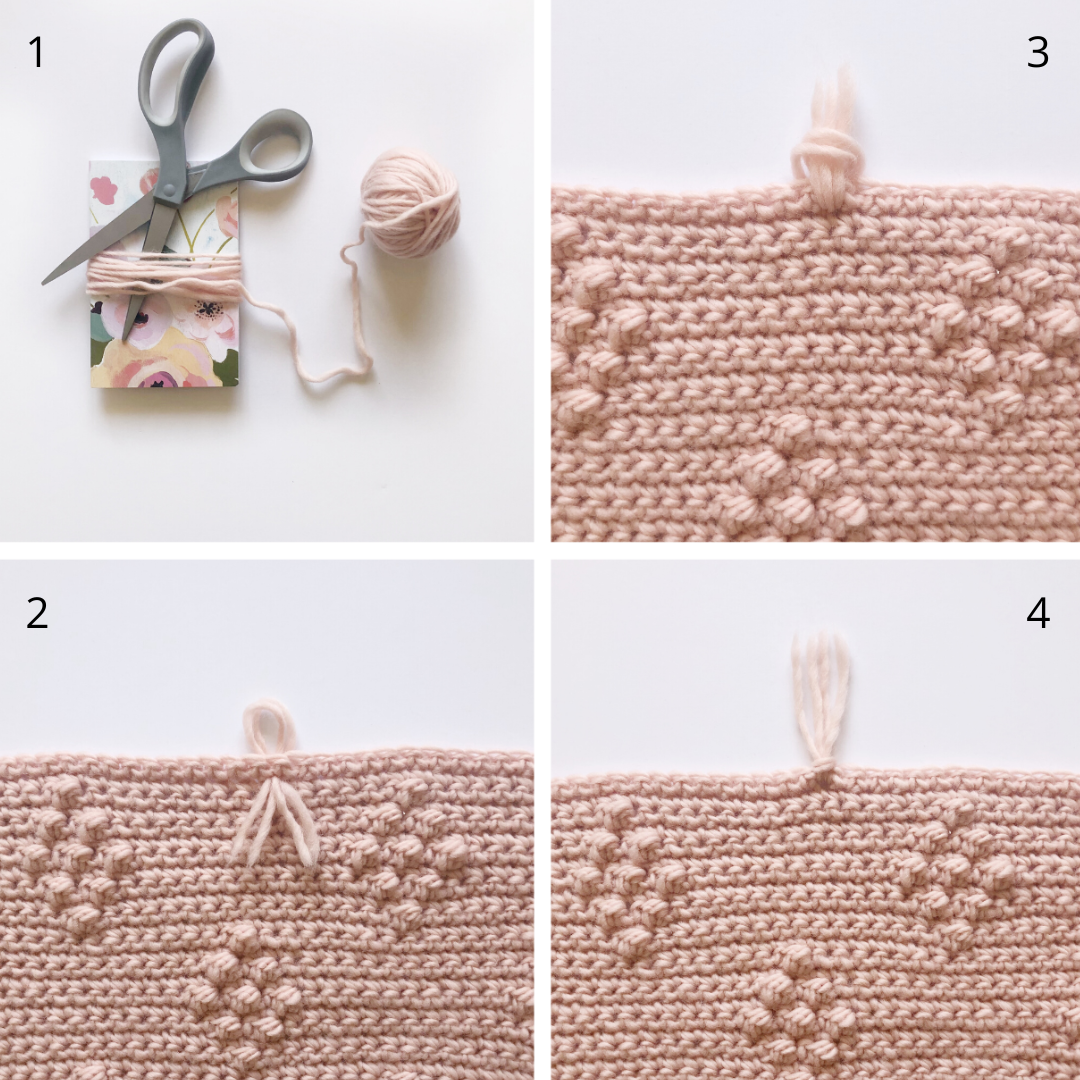 Crochet Caron O'go Colorama Halo Scarf - Daisy Farm Crafts