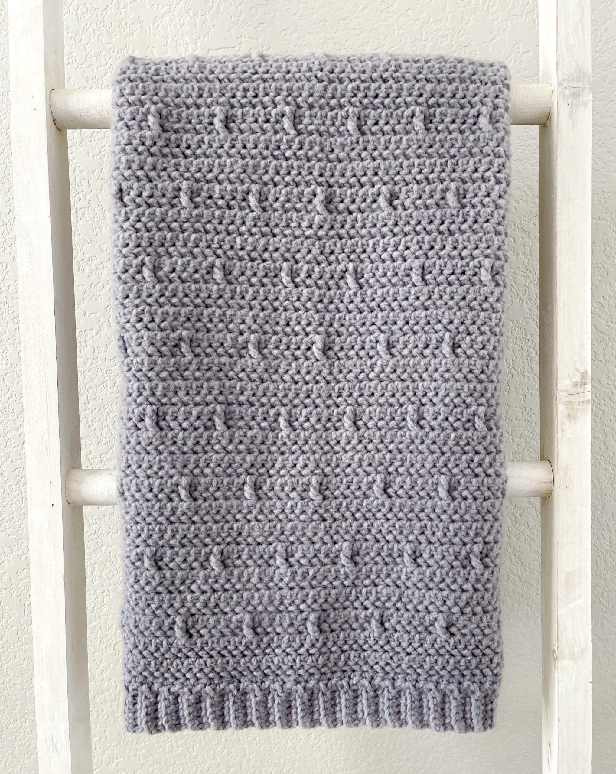 Crochet Raindrops Baby Blanket - Daisy Farm Crafts