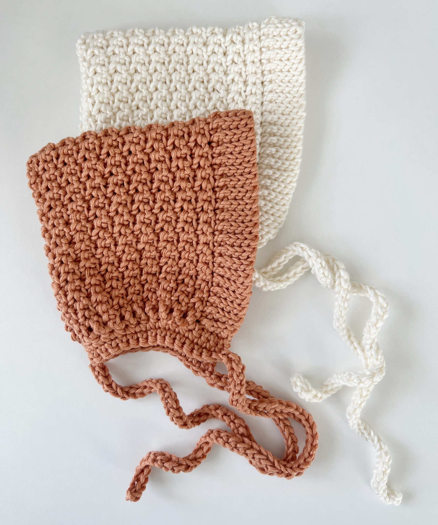 Kate's Crochet Newborn Bonnet - Daisy Farm Crafts