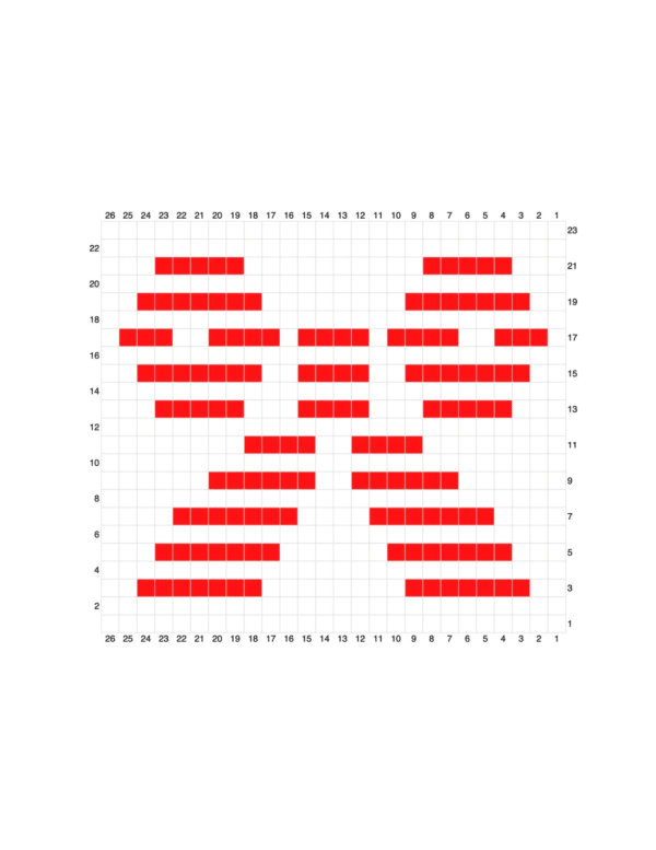 Crochet Holiday Bow Hot Pad - Daisy Farm Crafts