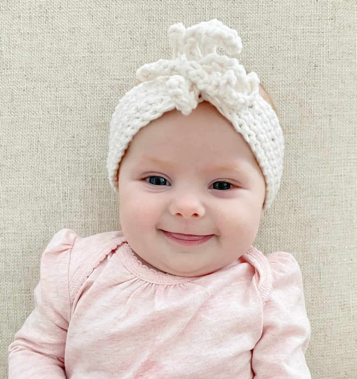 Crochet Fun Fringe Baby Headband - Daisy Farm Crafts