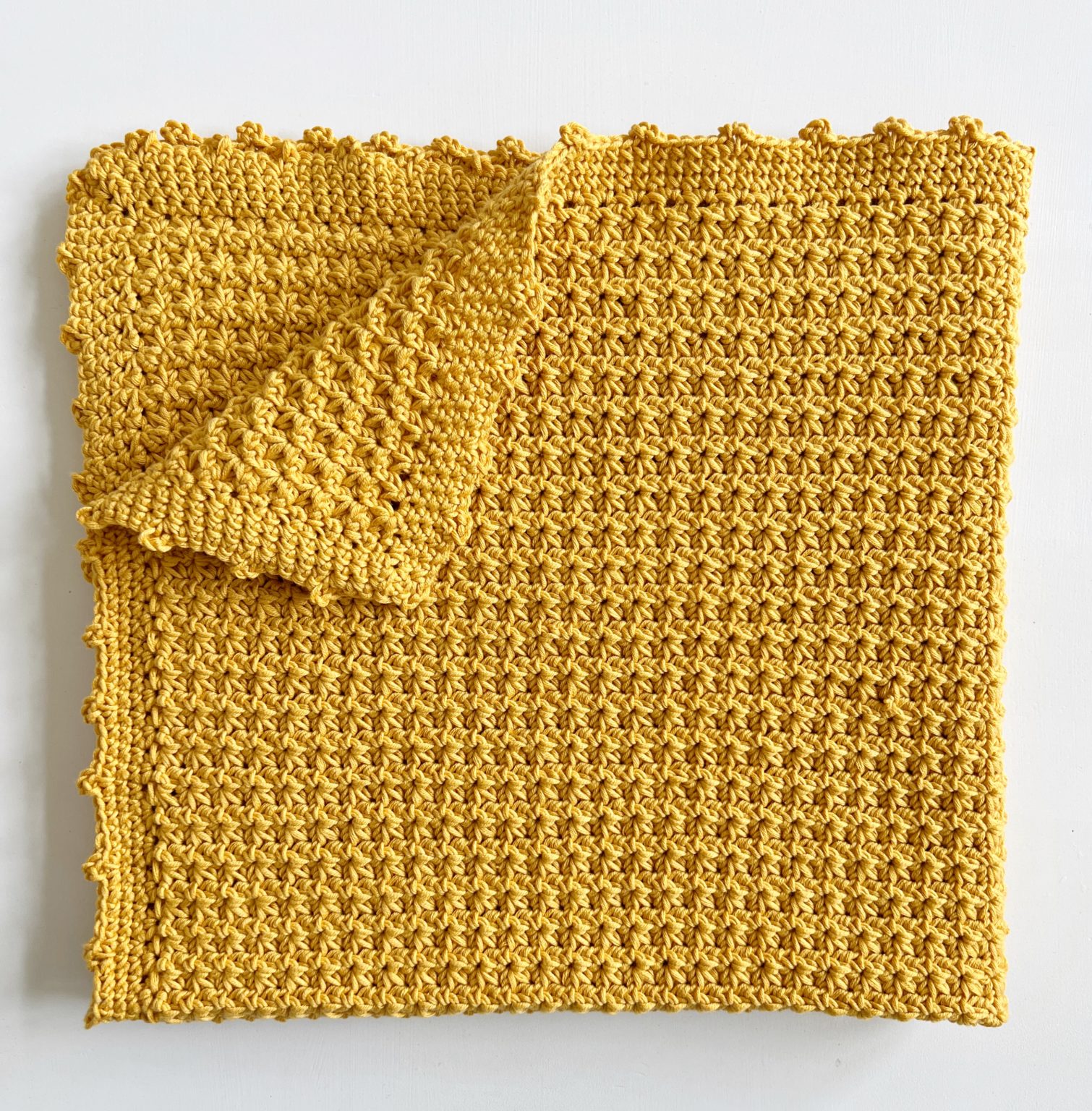 Crochet Berry Blossom Baby Blanket - Daisy Farm Crafts