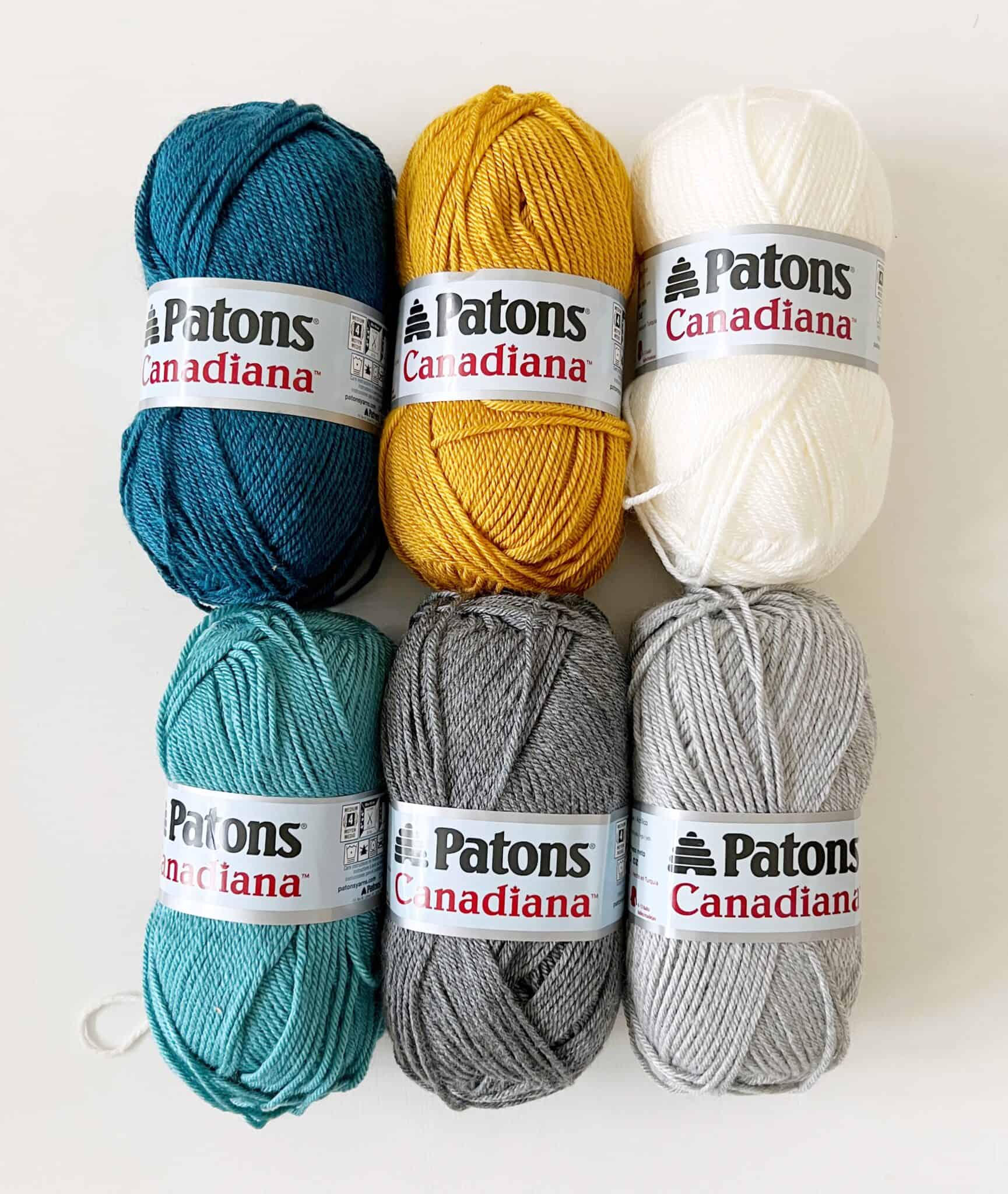 Curated Boxes of Patons Canadiana and Caron Simply Soft For Sale ...
