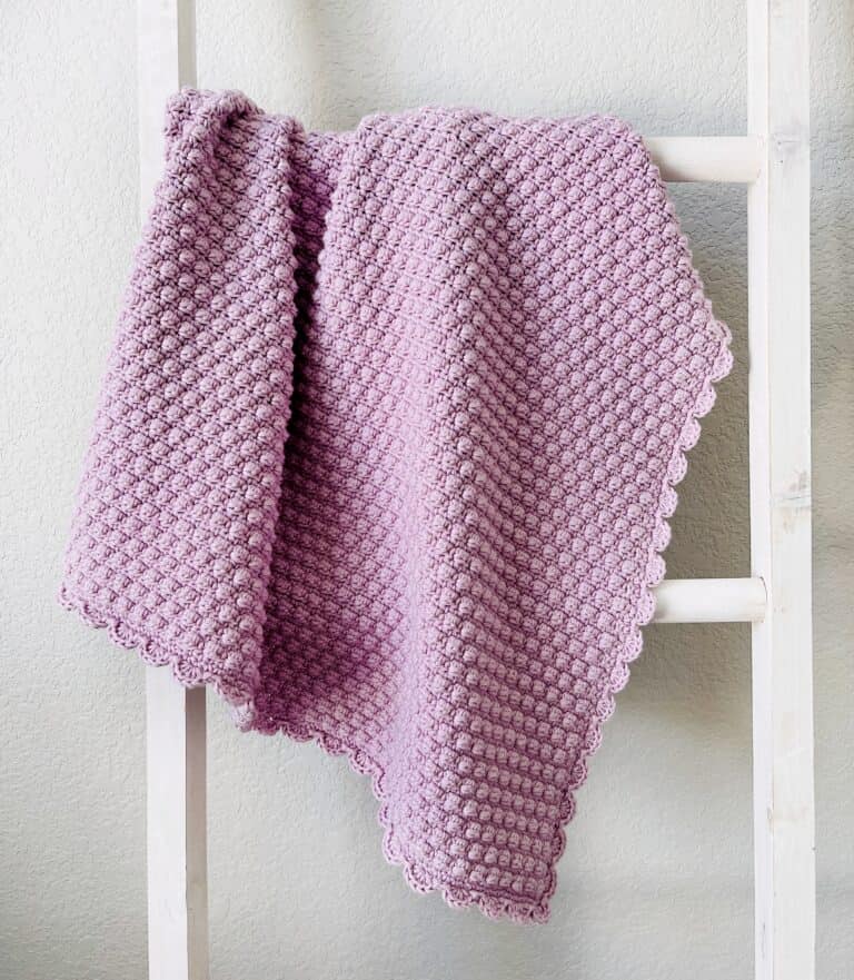 Crochet Berry Blossom Baby Blanket - Daisy Farm Crafts