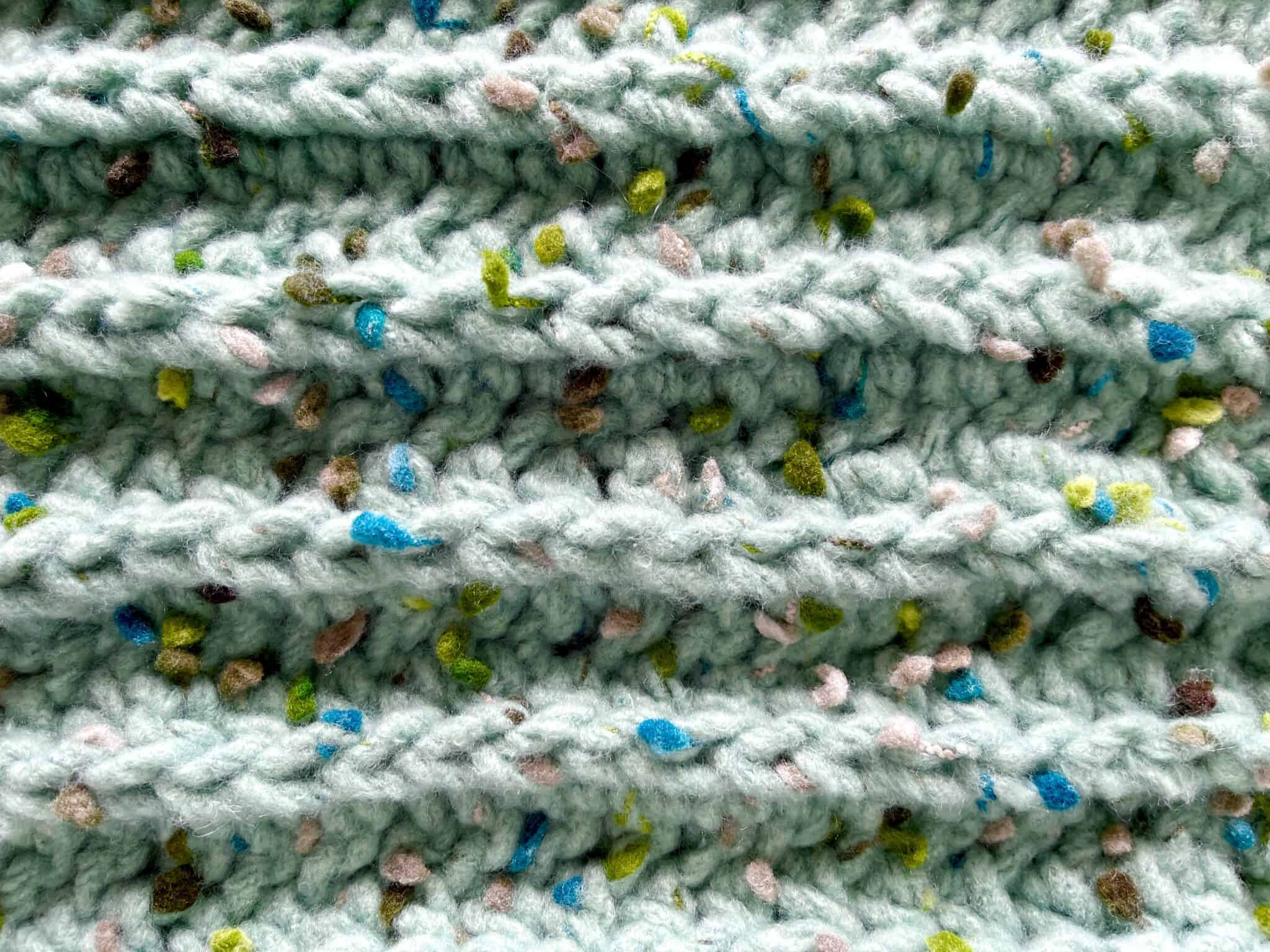 Crochet Chunky Tweed Cowl - Daisy Farm Crafts