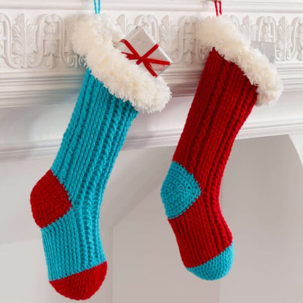 30 Free Crochet Christmas Stocking Patterns - Daisy Farm Crafts