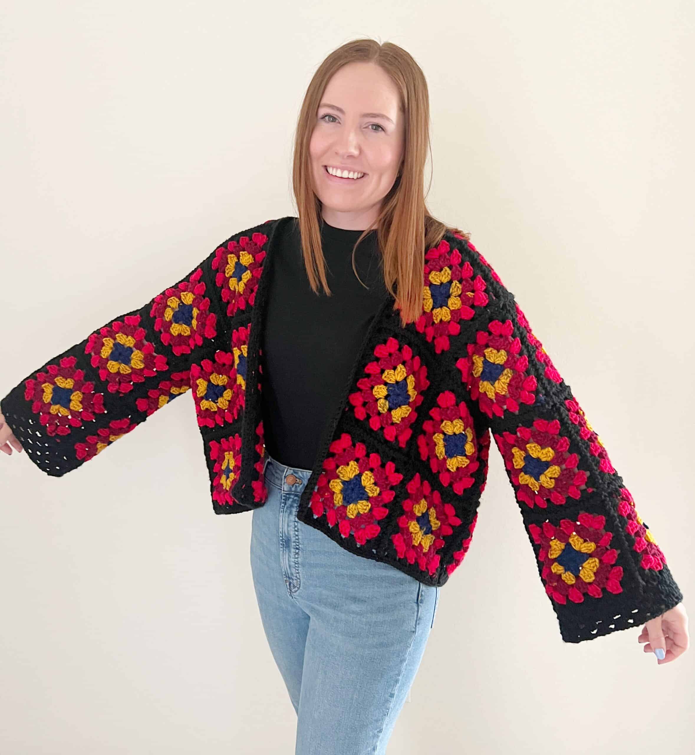 Annie's Birthday Cardigan - Daisy Farm Crafts