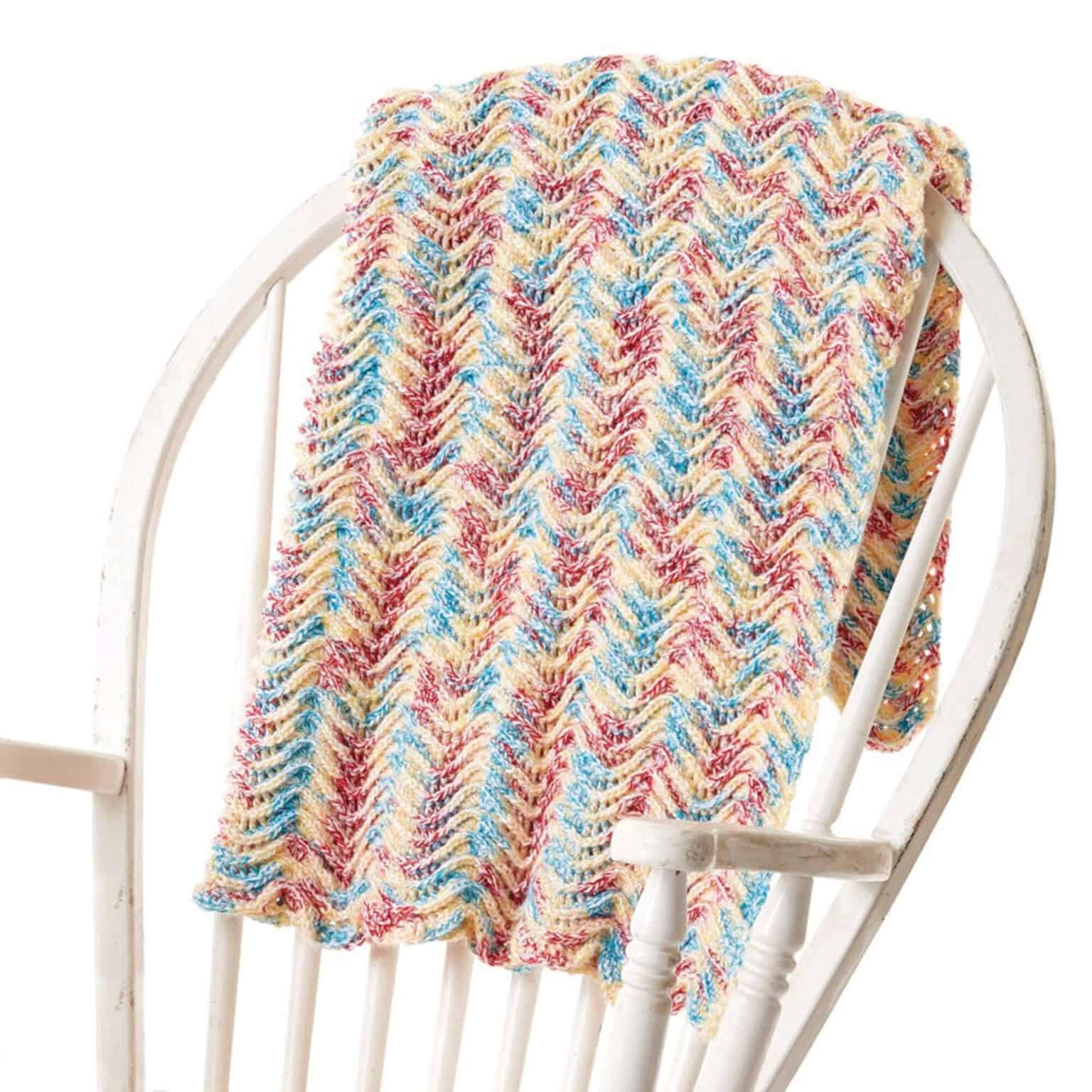 50 Free Crochet Chevron, Ripple, Wave, and Zig Zag Blanket Pattern ...