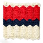 50 Free Crochet Chevron, Ripple, Wave, and Zig Zag Blanket Pattern ...