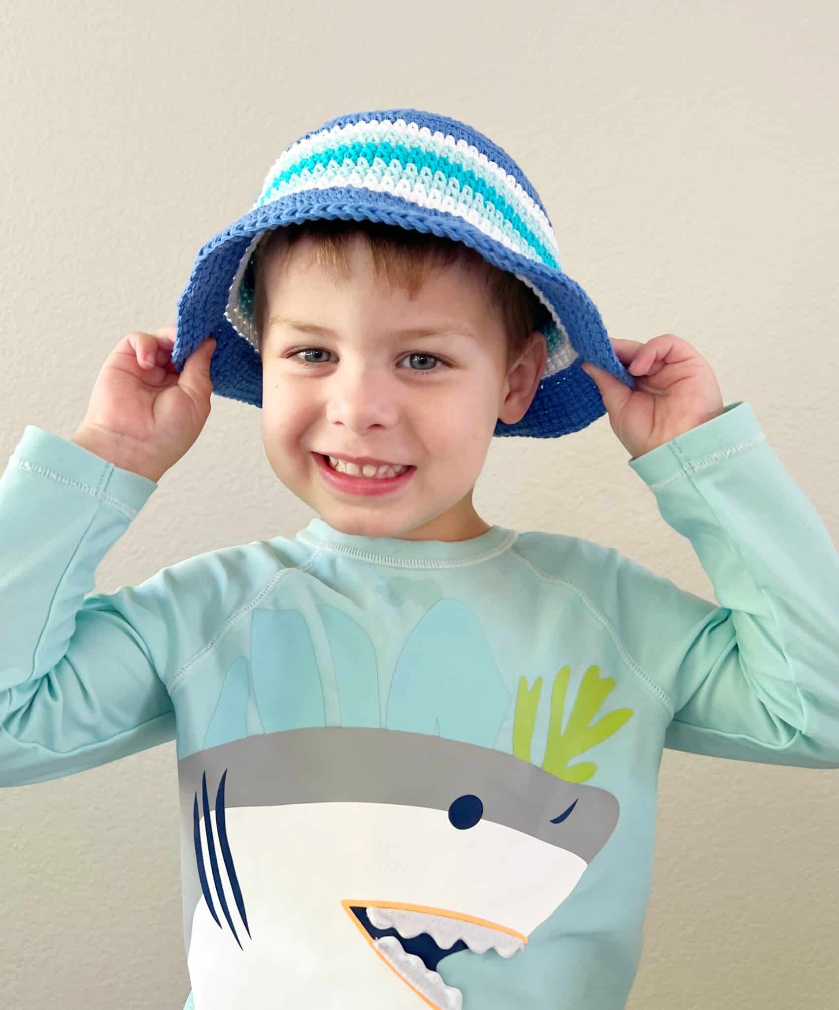 Crochet Summer Bucket Hat - Daisy Farm Crafts