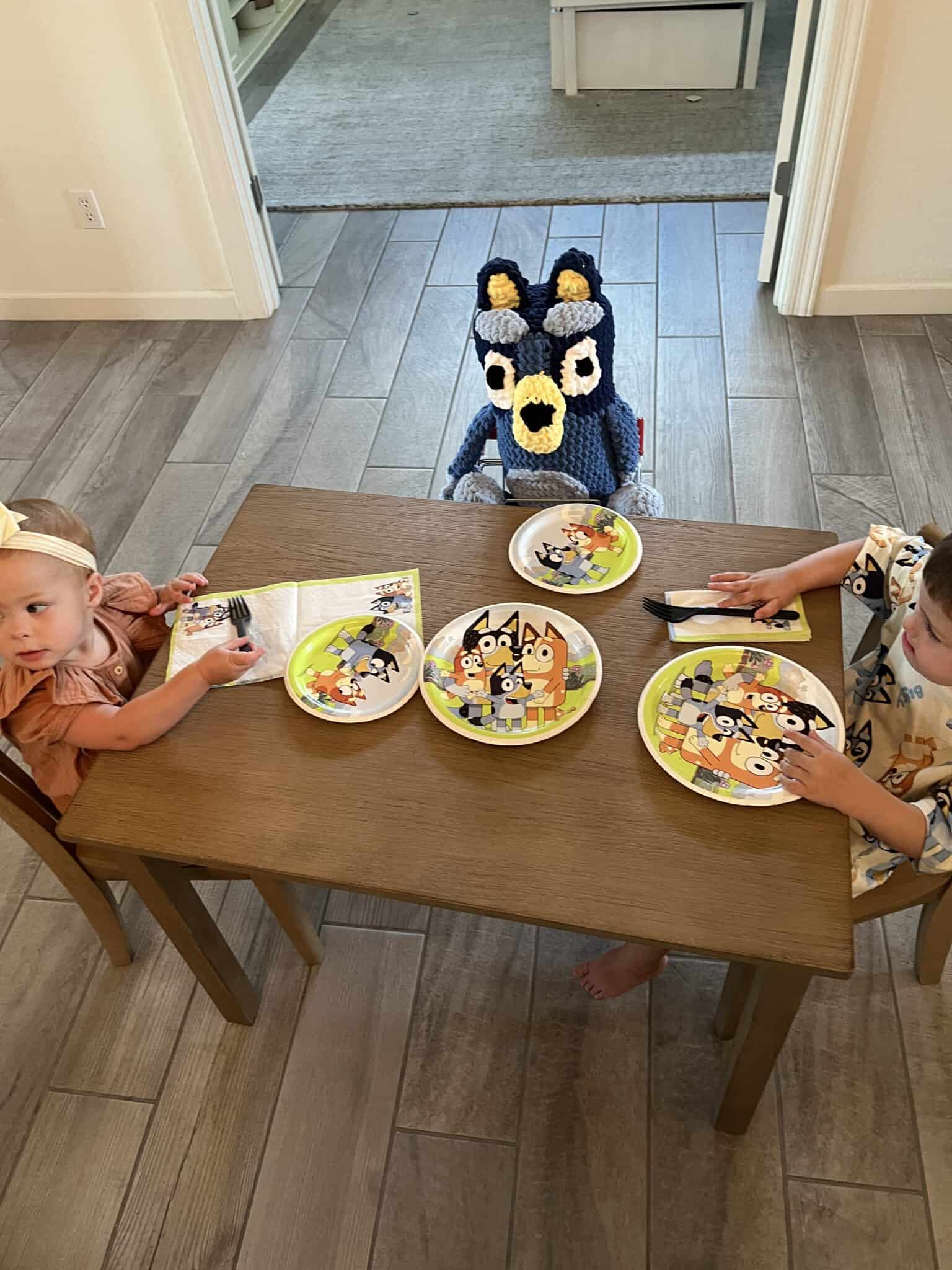 Baby James Turned 2! Bluey Birthday Party - Daisy Farm Crafts