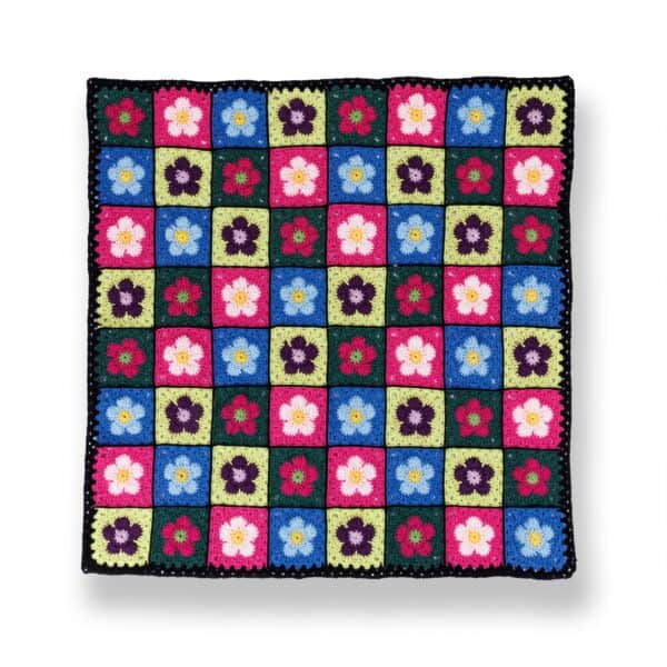 New! Red Heart Flower Power Square - Daisy Farm Crafts