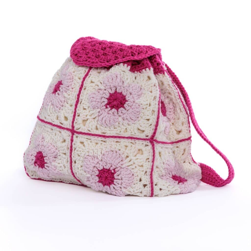 New! Red Heart Flower Power Square - Daisy Farm Crafts