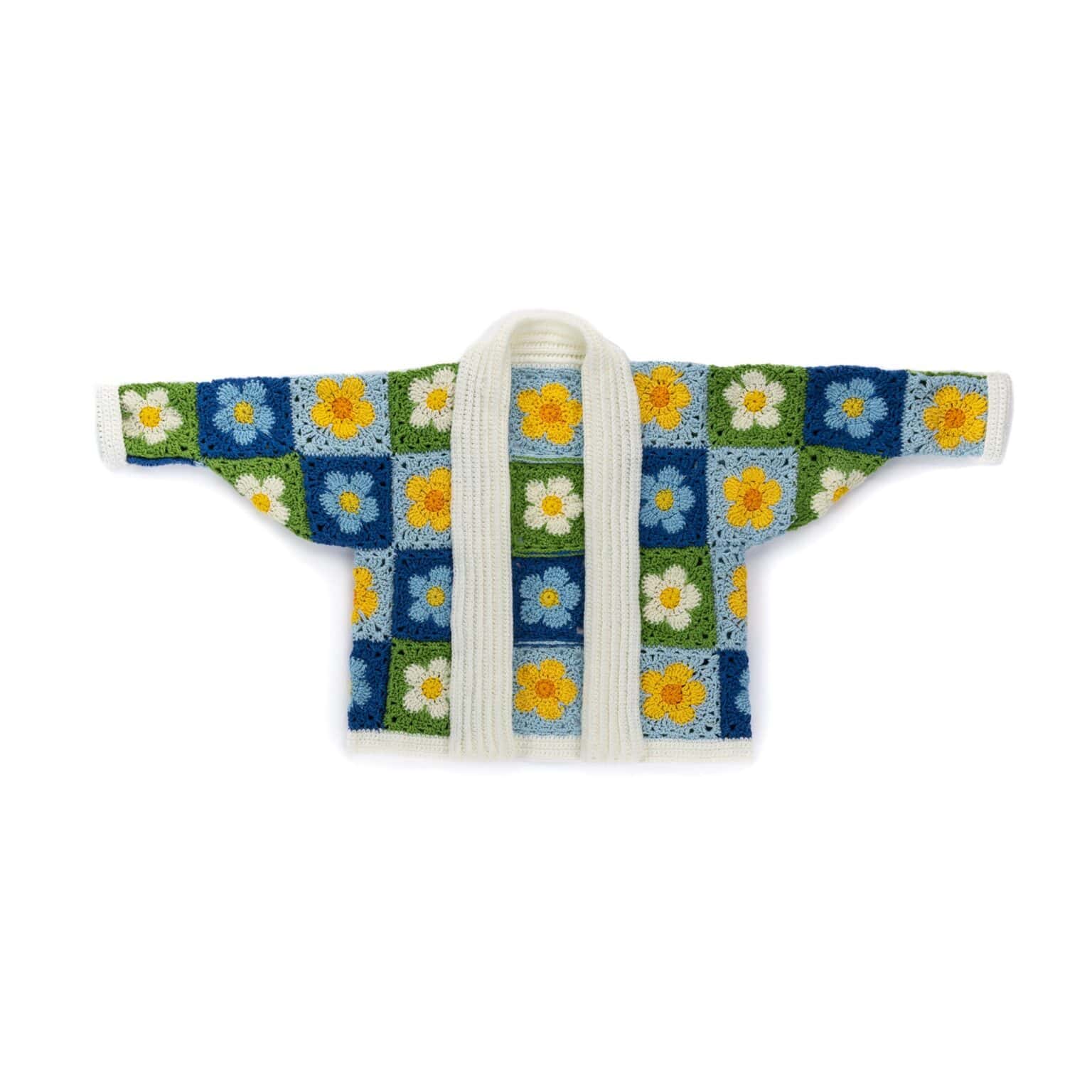 New! Red Heart Flower Power Square - Daisy Farm Crafts