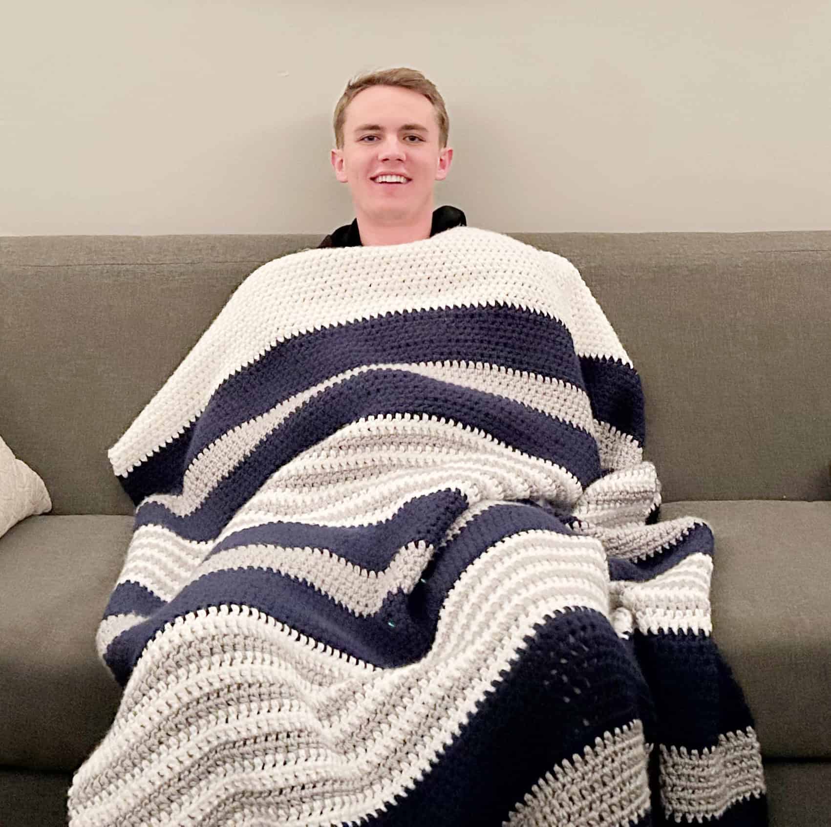 Crochet Hudson's College Throw - A Perfect Project for Beginners ...