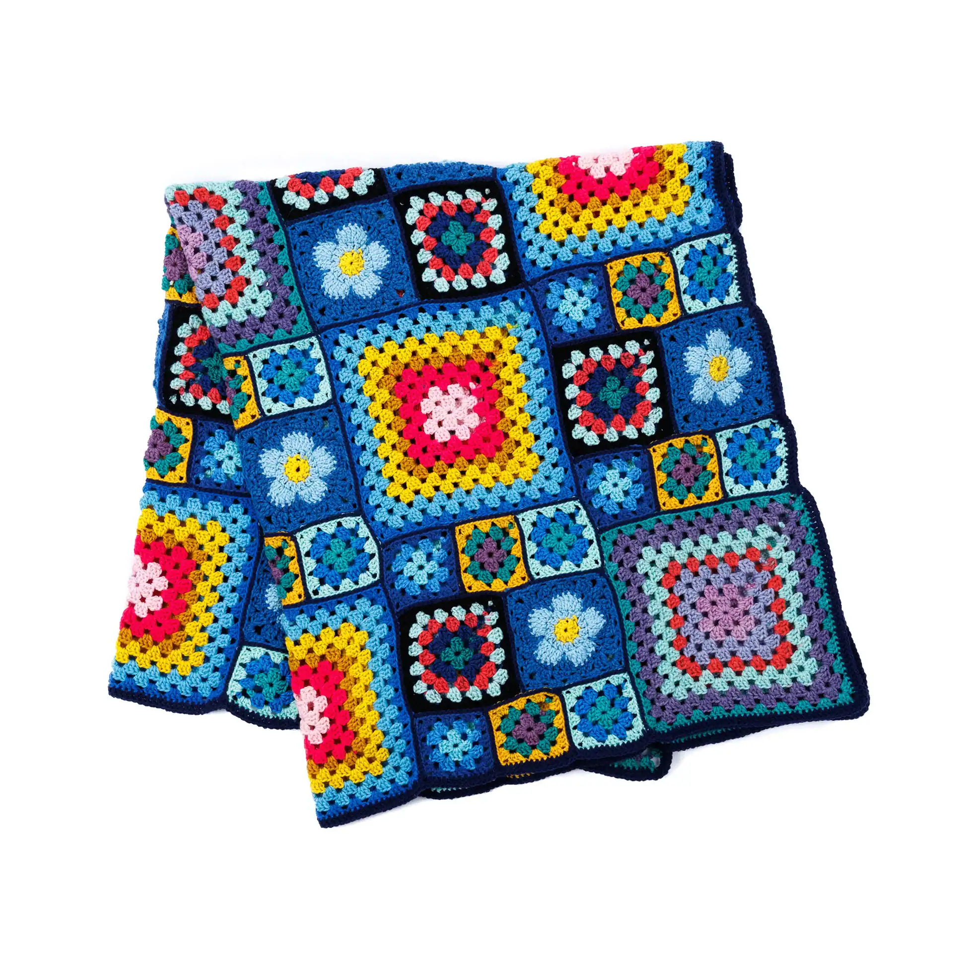 New! All in One Granny Square Grande and Petite Yarn with Free Patterns ...