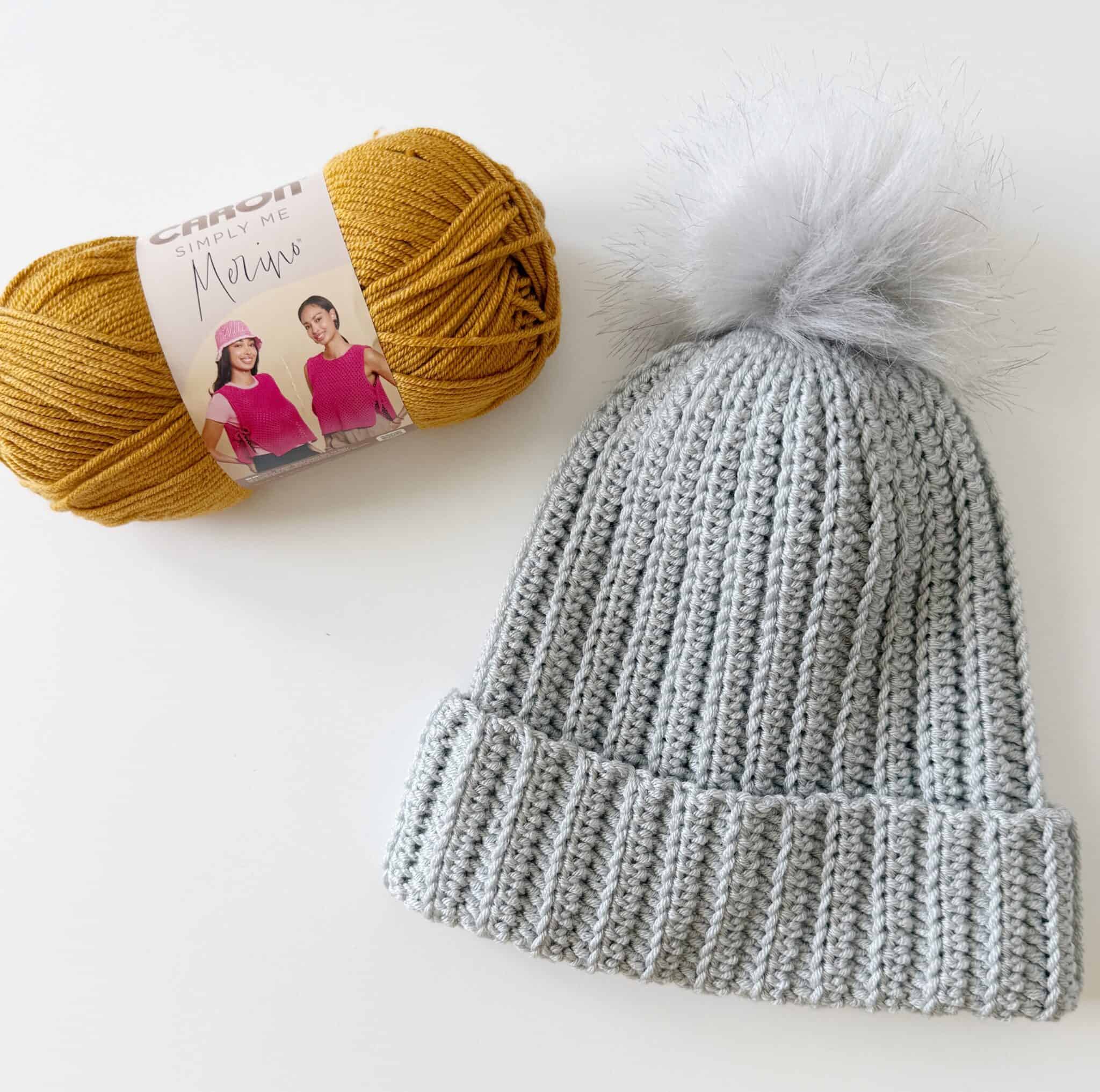 Crochet Simply Me Merino Hat - Daisy Farm Crafts